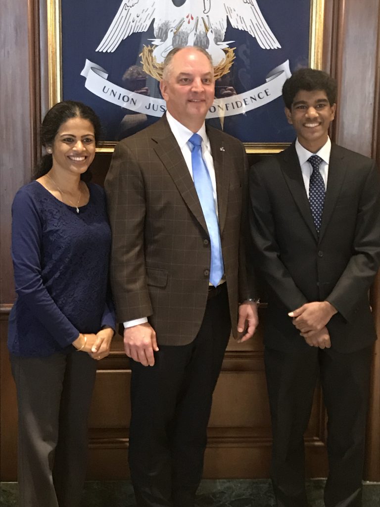 Sunjay Letchum Selected as the Louisiana State Student of the Year ...