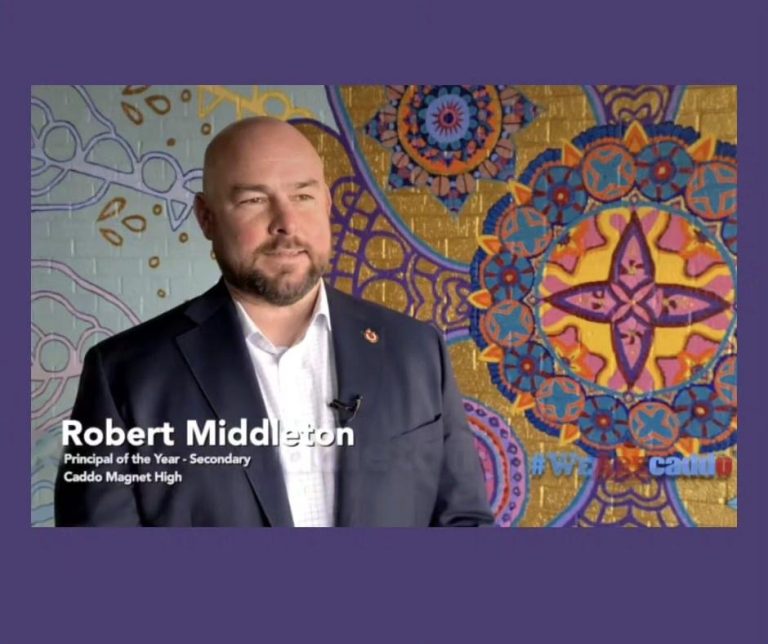 Mr. Middleton - Caddo Schools Secondary Principal of the Year ...